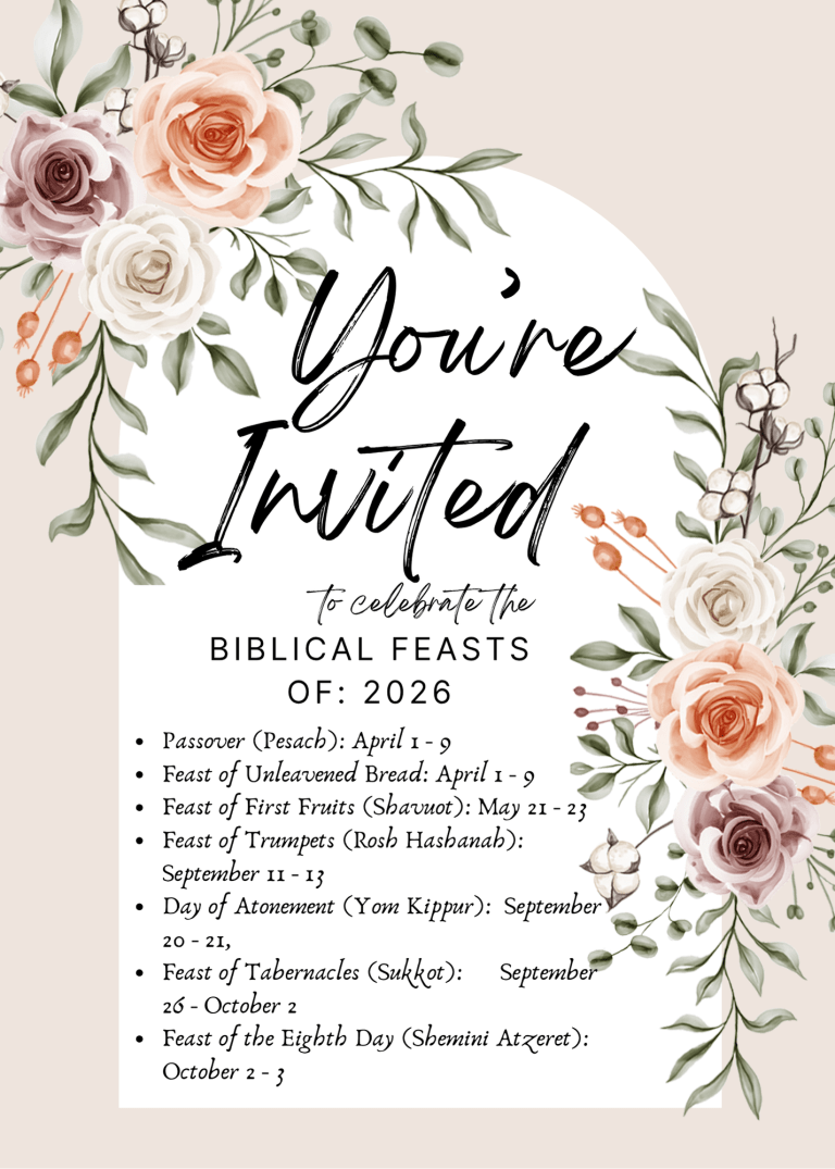 Biblical Feasts: Key Dates for 2026 – Pollywog's Place Blog